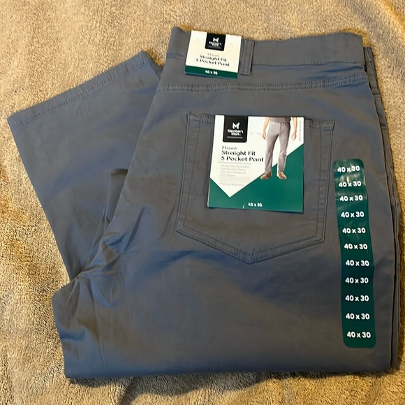 Pants | Members Mark Straight Fit 5 Pocket Pant | Poshmark